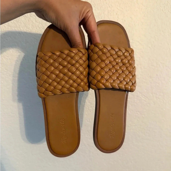 Madewell | Shoes | The Suzi Slide Sandal Woven Leather | Poshmark